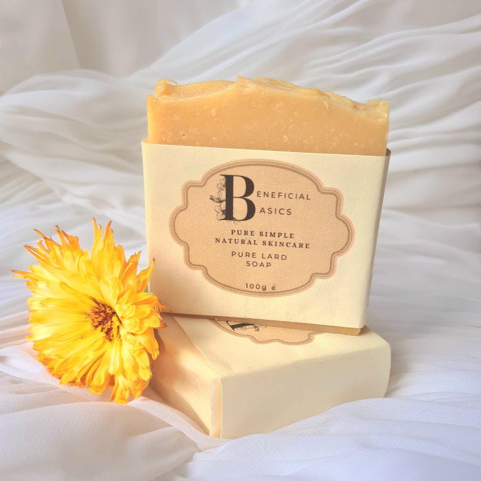 Pure Lard (Pig) Soap – Beneficial Basics Skincare